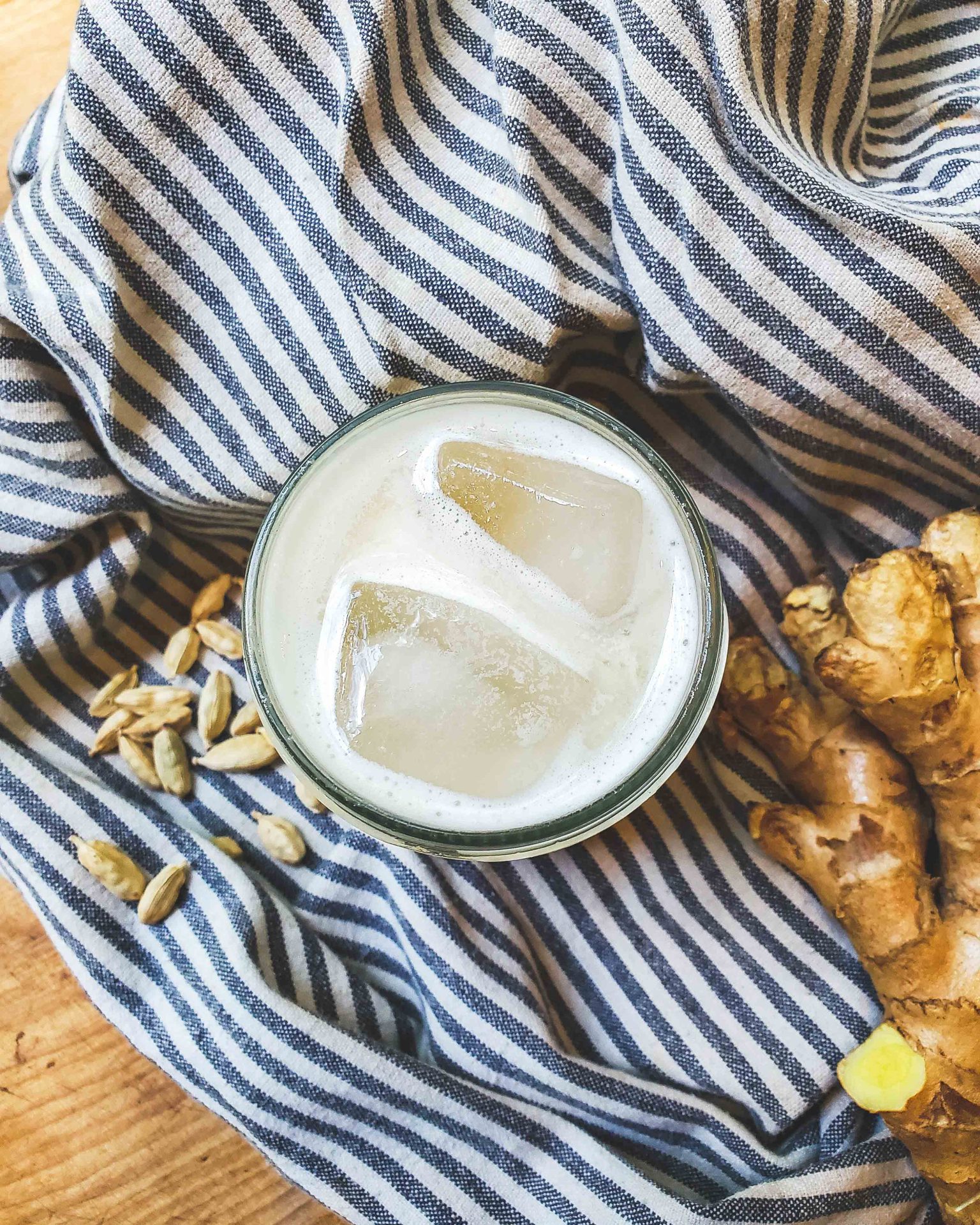 Lait végétal à la cardamome et gingembre - Kilukru