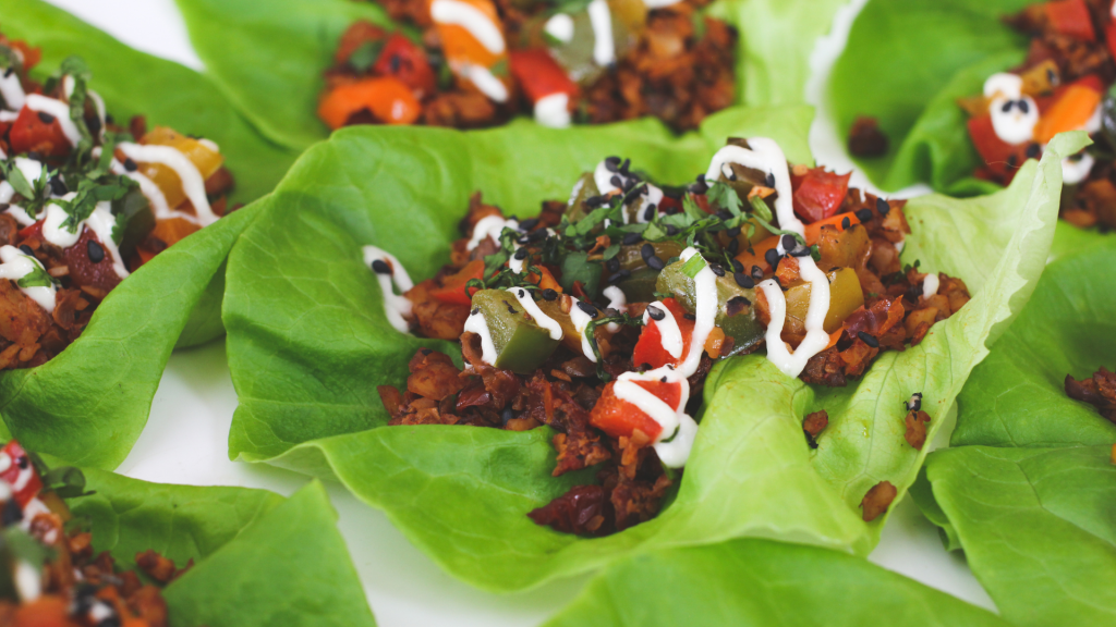 Tacos de laitue végétalien ultra savoureux! - Kilukru